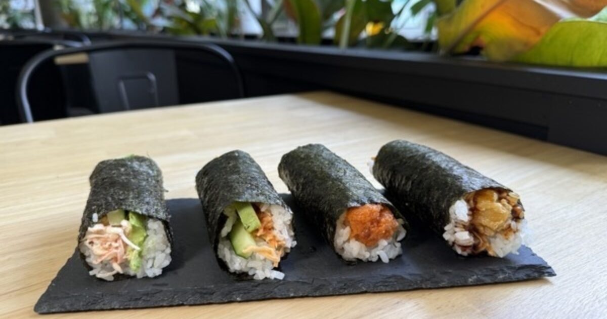 This fusion restaurant launched a new $3 hand roll happy hour