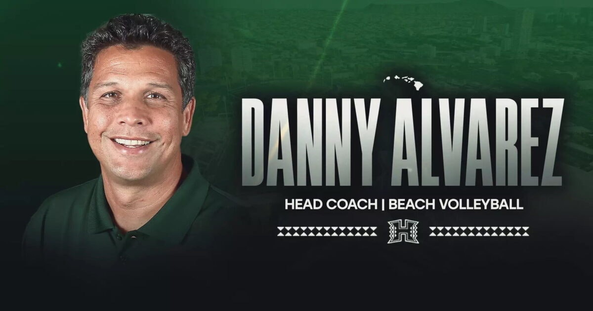 Hawai‘i native Danny Alvarez returns home to lead UH beach volleyball team