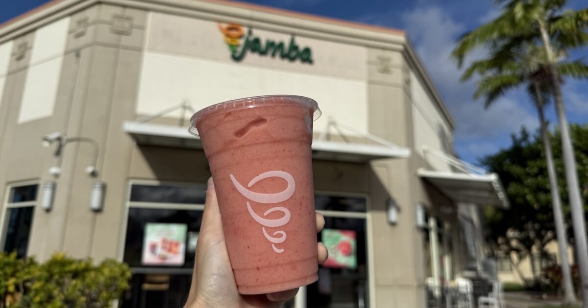 Jamba Hawaiʻi has $1 smoothies for National Smoothie Day on June 21