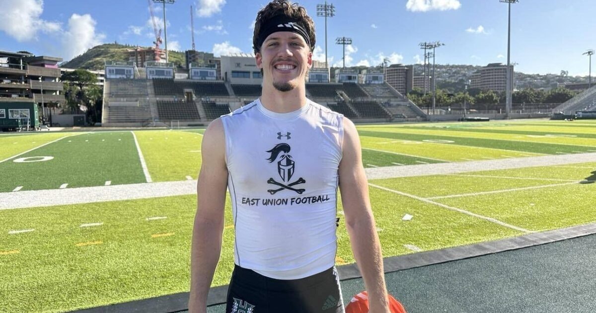 New Hawai‘i quarterback Luke Weaver eager to compete