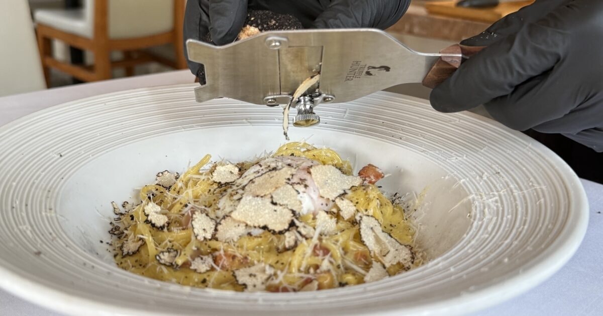 You can get 50% off this truffle pasta for a limited time