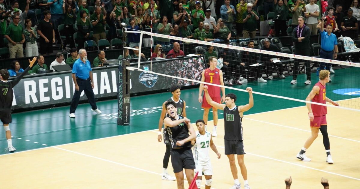 Hawai‘i men's volleyball advances to NCAA Final Four with thrilling ...
