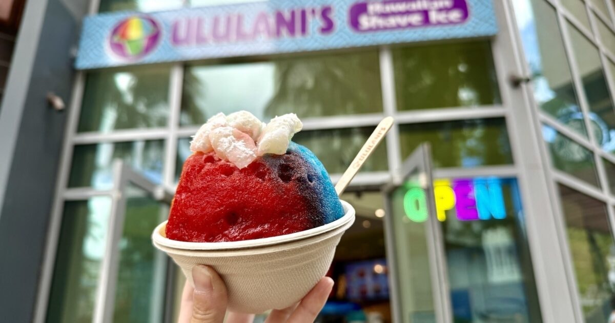 Ululani’s Hawaiian Shave Ice just opened in Waikīkī