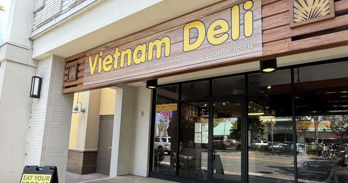 A new Vietnam Deli recently opened in Kailua