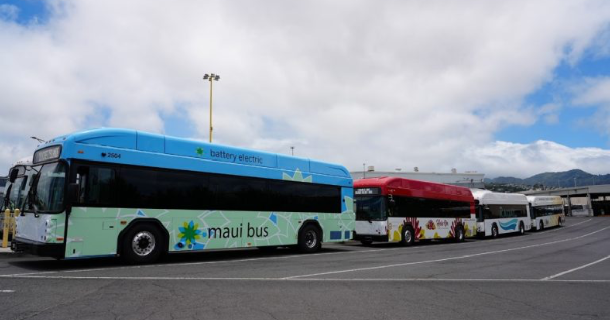 Electric buses, new express routes debut Monday on Kaua‘i