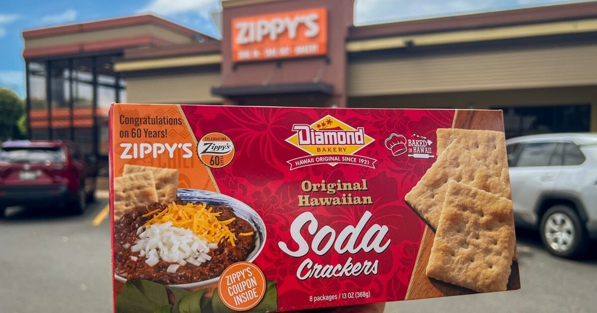 Zippy's, Diamond Bakery create limited soda cracker box
