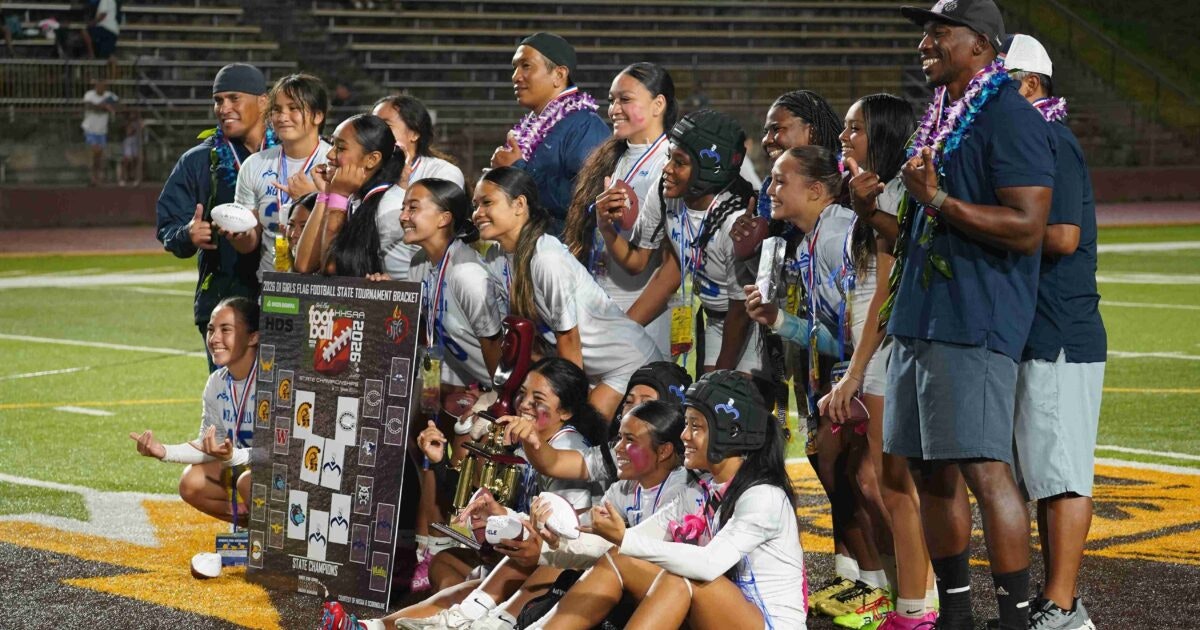 Moanalua wins 2026 HHSAA Division I girls flag football championship